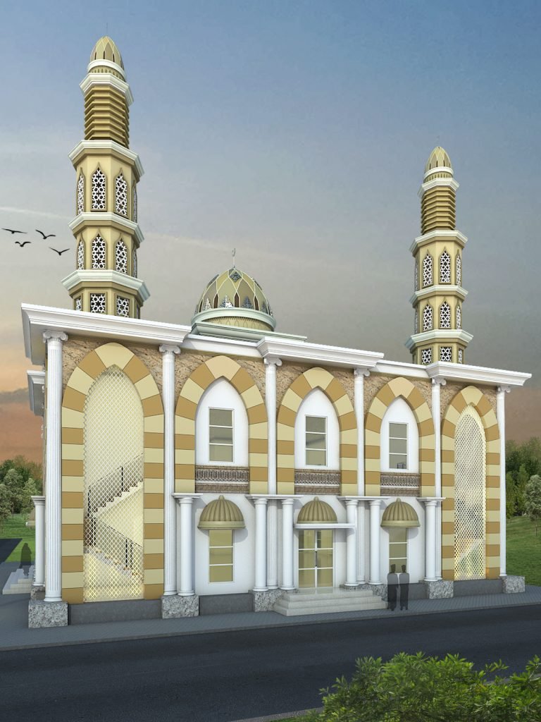 Inspirasi Lengkungan ala Timur Tengah dalam Desain Masjid Modern ...